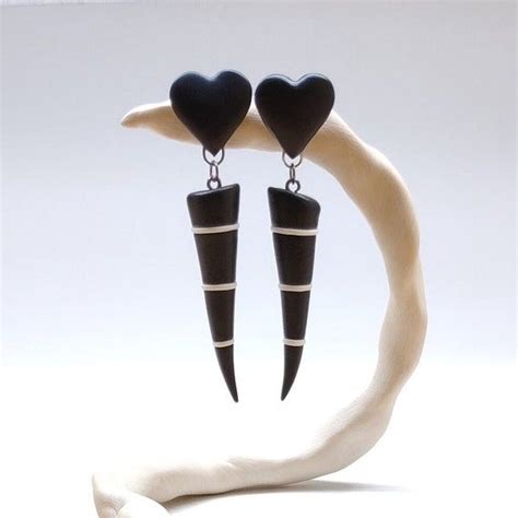 Helluva Boss Millie Earrings Demon Horns Earrings Etsy Horn