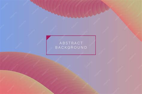 Premium Vector Abstract Curve Gradient Background