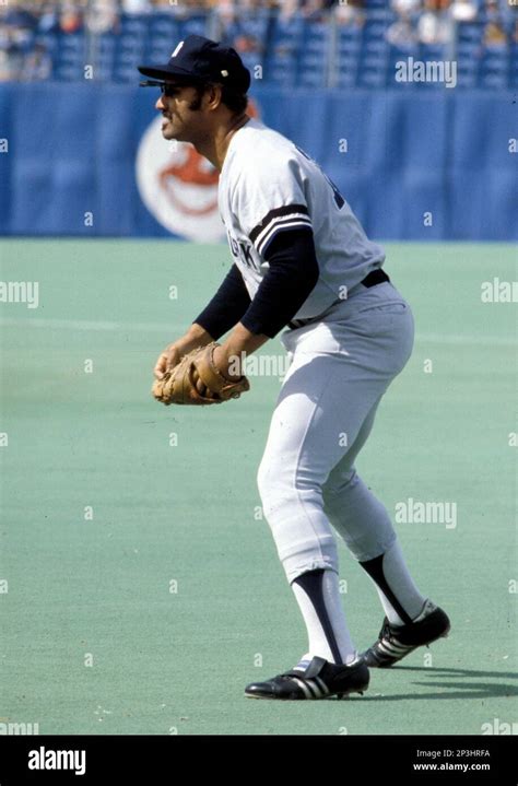 New York Yankees Chris Chambliss 10 During A Game From His 1979