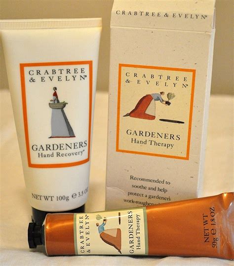 Crabtree And Evelyn Gardeners Hand Recovery Cream And Hand Therapy Cream