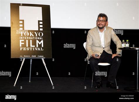 Tokyo Japan 26th Oct 2014 Hideaki Anno Film Director Animator And