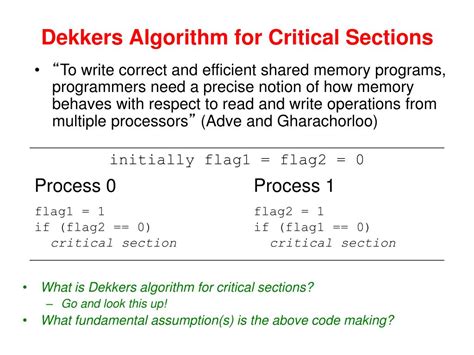 Ppt Memory Consistency Models Powerpoint Presentation Free Download