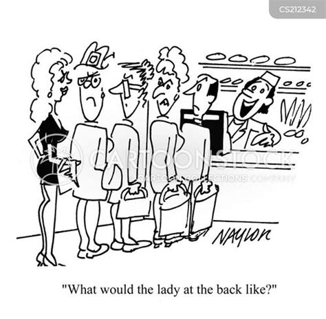 Queue Jumping Cartoons And Comics Funny Pictures From Cartoonstock