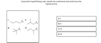 Answered Using Cahn Ingold Prelog Rules Identify The Substituents