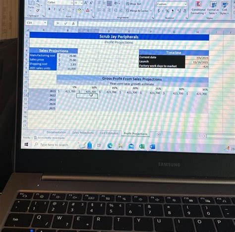 In Cell B14 Create A Formular Without Using A