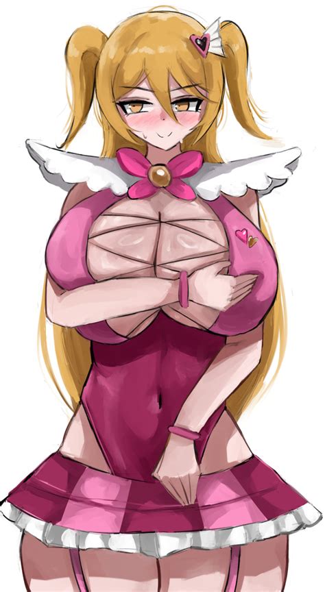 Rule 34 1girls Absolutely Massive Dons Blonde Hair Blush Breasts Cleavage Don Quixote Limbus