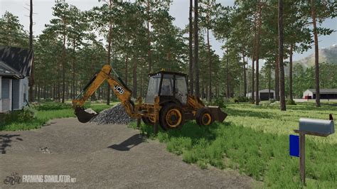 JCB Backhoe Loader V Farming Simulator Mods