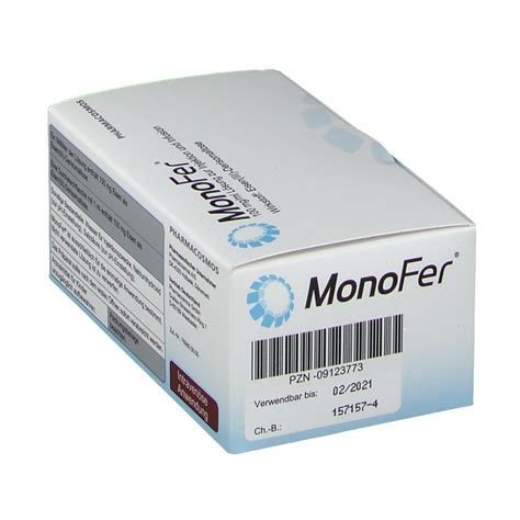 Monofer® 100 Mgml 5x1 Ml Mit Dem E Rezept Kaufen Shop Apotheke
