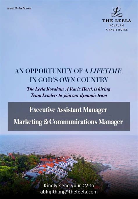 Abhijith M J On Linkedin We Are Hiring Dynamic Hospitality