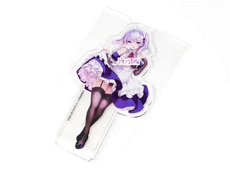 【新品未使用】 シオンコネクト展 アクリルスタンド『紫音さん』 アザトメイキング みちきんぐ ワニマガジン Space Caiman