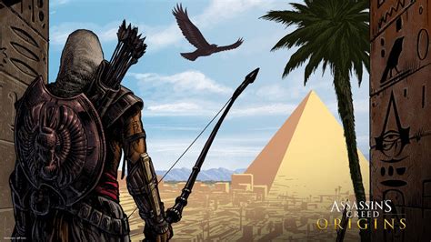 Download Free Assassins Creed Origins Bayek In The Desert Wallpaper