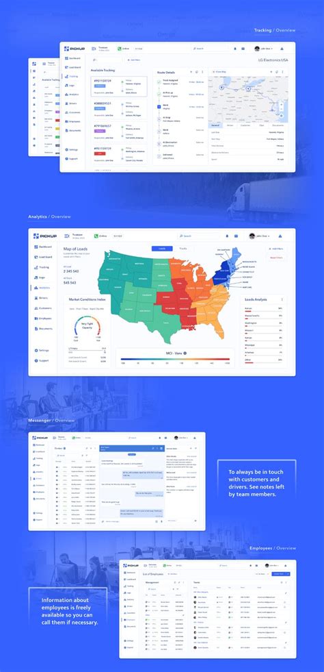 Pickup Logistic Management System On Behance