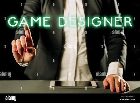 Text Sign Showing Game Designer Word For Campaigner Pixel Scripting Programmers Consoles 3d