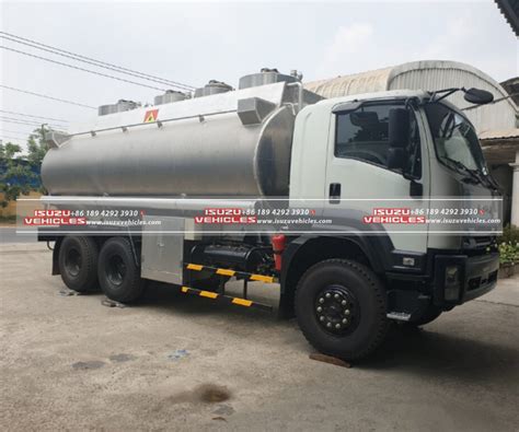 Isuzu Tank Trucks In Indonesia Fulfilling Diverse Liquid Transport