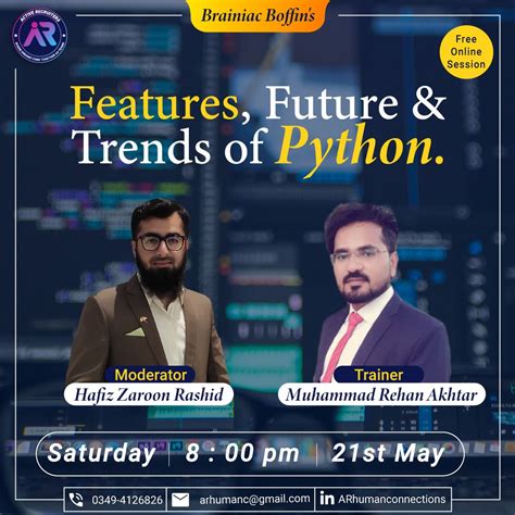 Python Pythonprogramming Pythonlearning Training Session Hafiz
