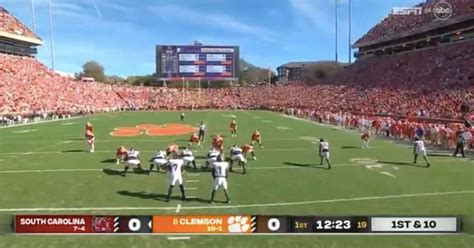 Spencer Rattler Throws Costly Pick 6 In First Quarter Vs Clemson