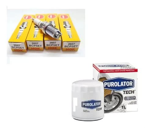 Bujias 3 Electrodos Y Filtro Aceite Vw Golf Jetta A4 Clasico Envío gratis