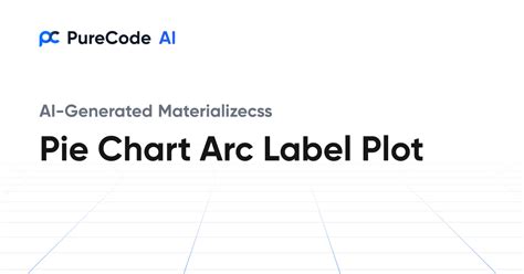 Build Great Materializecss Pie Chart Arc Label Plot Components Faster