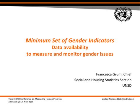 Francesca Grum Chief Social And Housing Statistics Section