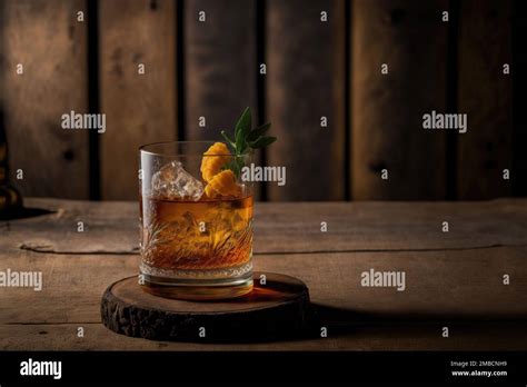 Ein Old Fashioned Ist Ein Klassischer Cocktail Mit Whiskey Zucker Und