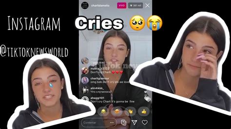 Live 08072020 Charli Damelio Cries Over The Problem Between Lil