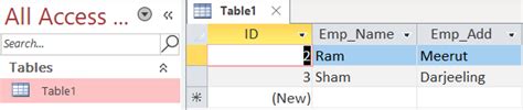 Select Query Using Access Database In Pentaho It Talkers