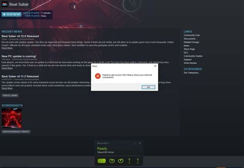 Beatsabermodinstaller Not Working After New Up Date To The Installer R Beatsaber