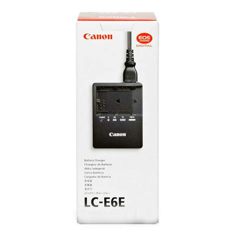 Canon LC-E6E Battery Charger - LCE6E - Mifsuds Photographic Ltd