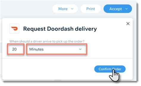 Wix Restaurants: Delivering Orders with DoorDash Drive | Help Center ...