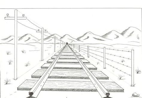 Dibujo Perspectiva Arte En Perspectiva Punto De Fuga