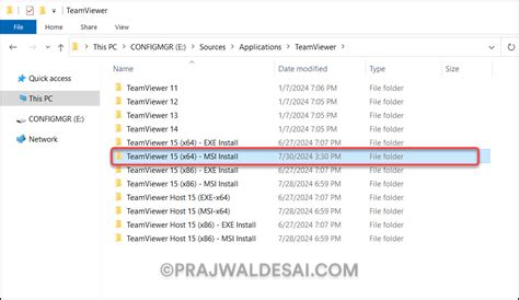 deploy teamviewer using sccm enterprise deployment guide