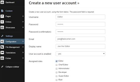 User Management In Bolt • Bolt Guide Fastcomet