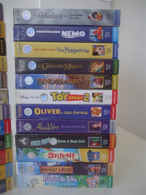 Fitas Vhs Infantis Da Disney Preço Por Fita R 18 58 em Mercado Livre