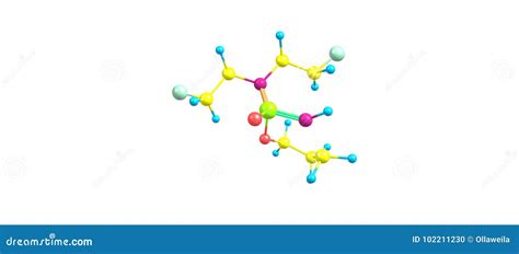 Cyclophosphamide Molecular Structure 3d Model Molecule Cytophosphane Structural Chemical