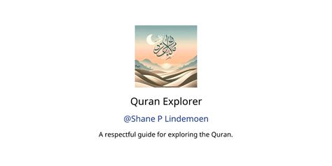 Quran Explorer Gpts Features And Functions Examples And Prompts Gpt