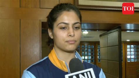 Feels Good That We Added One More Gold Shooter Manu Bhaker After