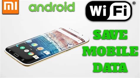 How To Save Mobile Data On Android Youtube