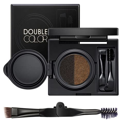 Donggwts Long Lasting And Non Color Cushion Eyebrow Carton Easily
