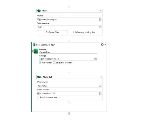 How Can I Write Text In Excel In A Filtered Rangecell With Uipath