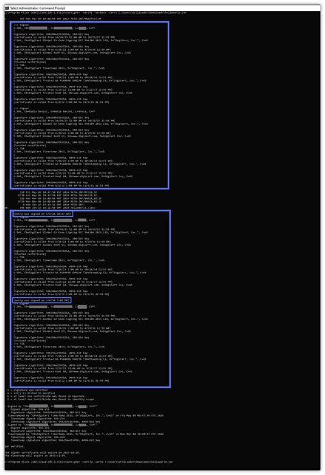 5 Java Jarsigner Examples Of File Signing And Verification Methods