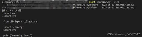 python导入模块规范化isort vscode isort CSDN博客