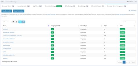 Connector Library Management Readyworks User Guide