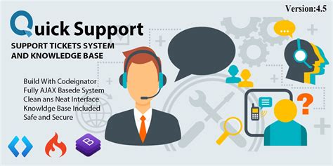 Quick Support Tickets System And Knowledge Base By Myquick Codester