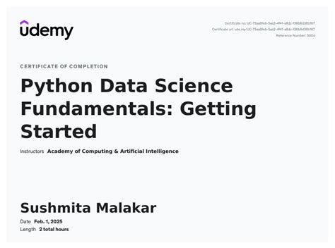 Datascience Python Sushmita Malakar