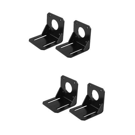 2 Pack Motor Bracket Motors Module Brackets 3d Printer Stand Black