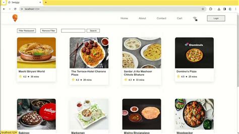 Swiggy Clone Project Base Learning Reactjs Nakshcoder Youtube