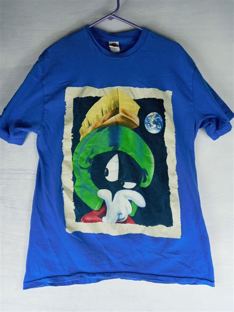 Marvin The Martian Vtg 97 Looney Tunes Branded T Shi Gem