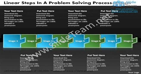 Pdf Linear Steps Problem Solving Process 8 Stages Flowchart Examples