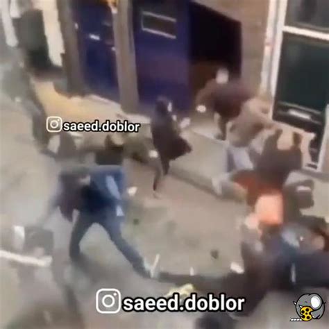 دعوا خیابانی با صندلی فیلو