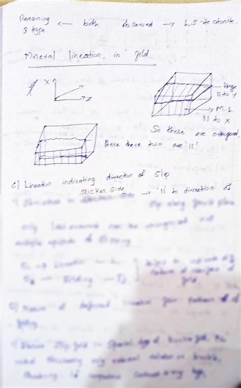 Solution Applications Of Lineation Structural Geology Studypool